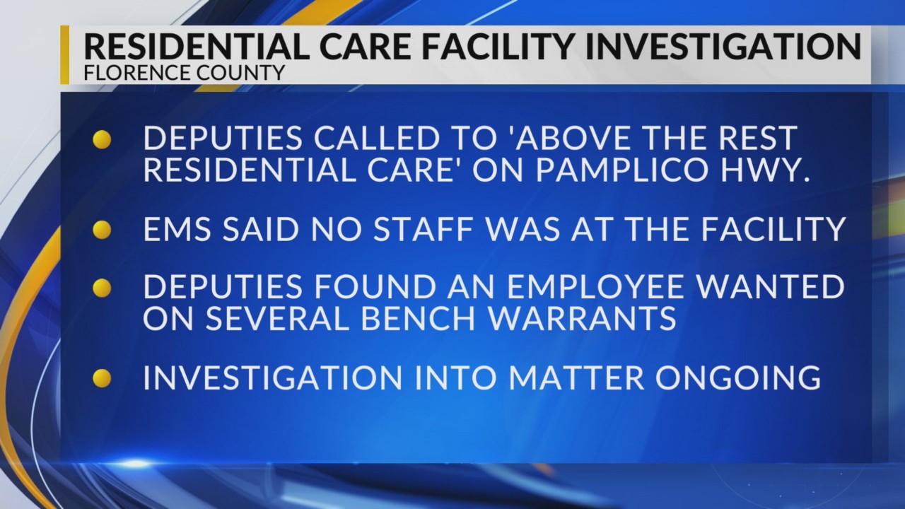 Deputies arrest Florence County residential care center employee after ...