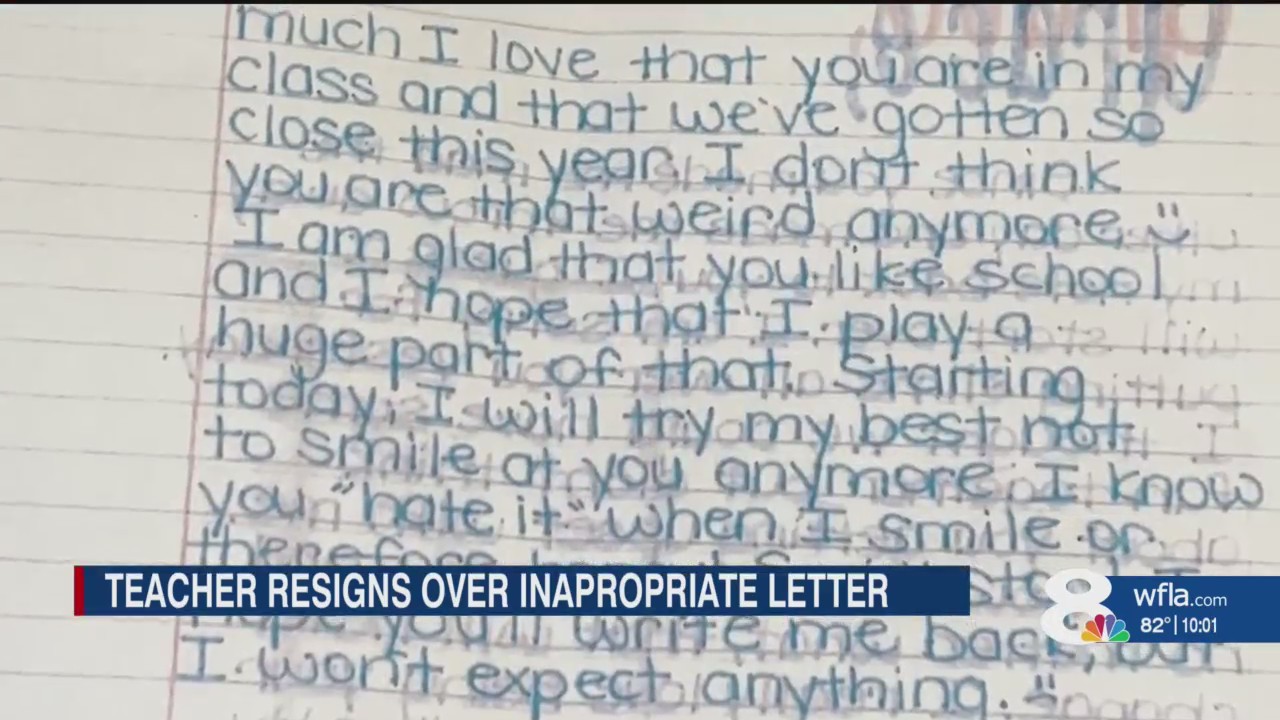 Lakewood Ranch teacher resigns, accused of sending inappropriate letter ...