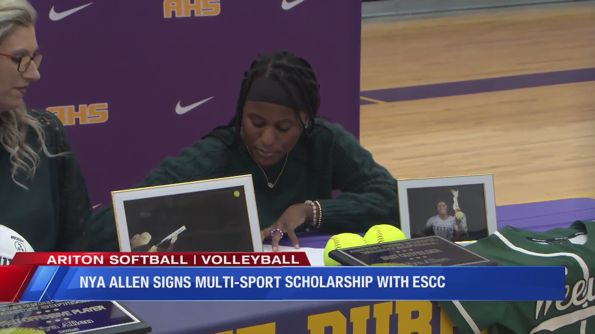 Ariton’s Nya Allen Signs to Play Two Sports at Enterprise State ...