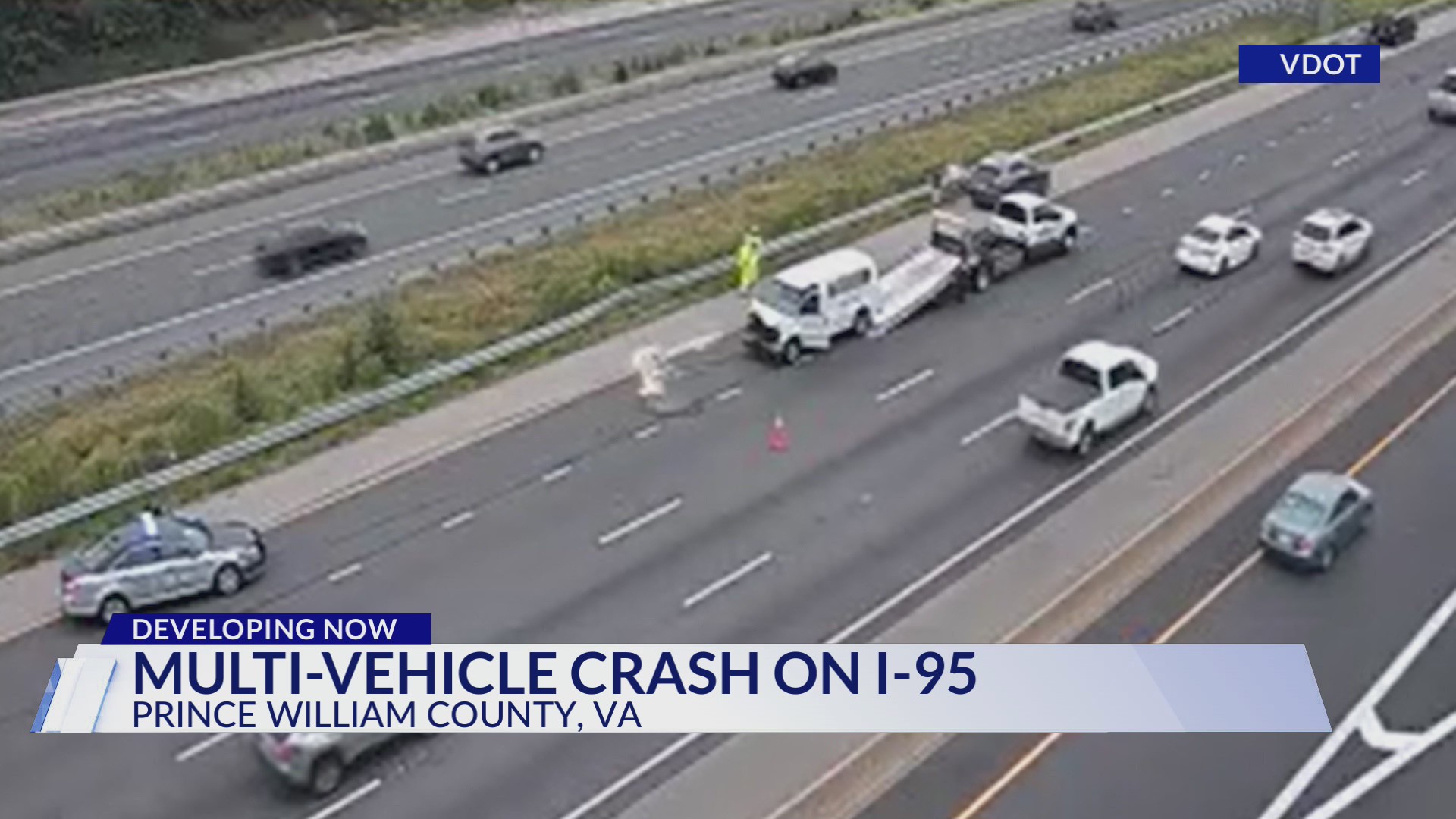 Multiple Vehicles Involved in I-95 Crash in Prince William County – DC ...