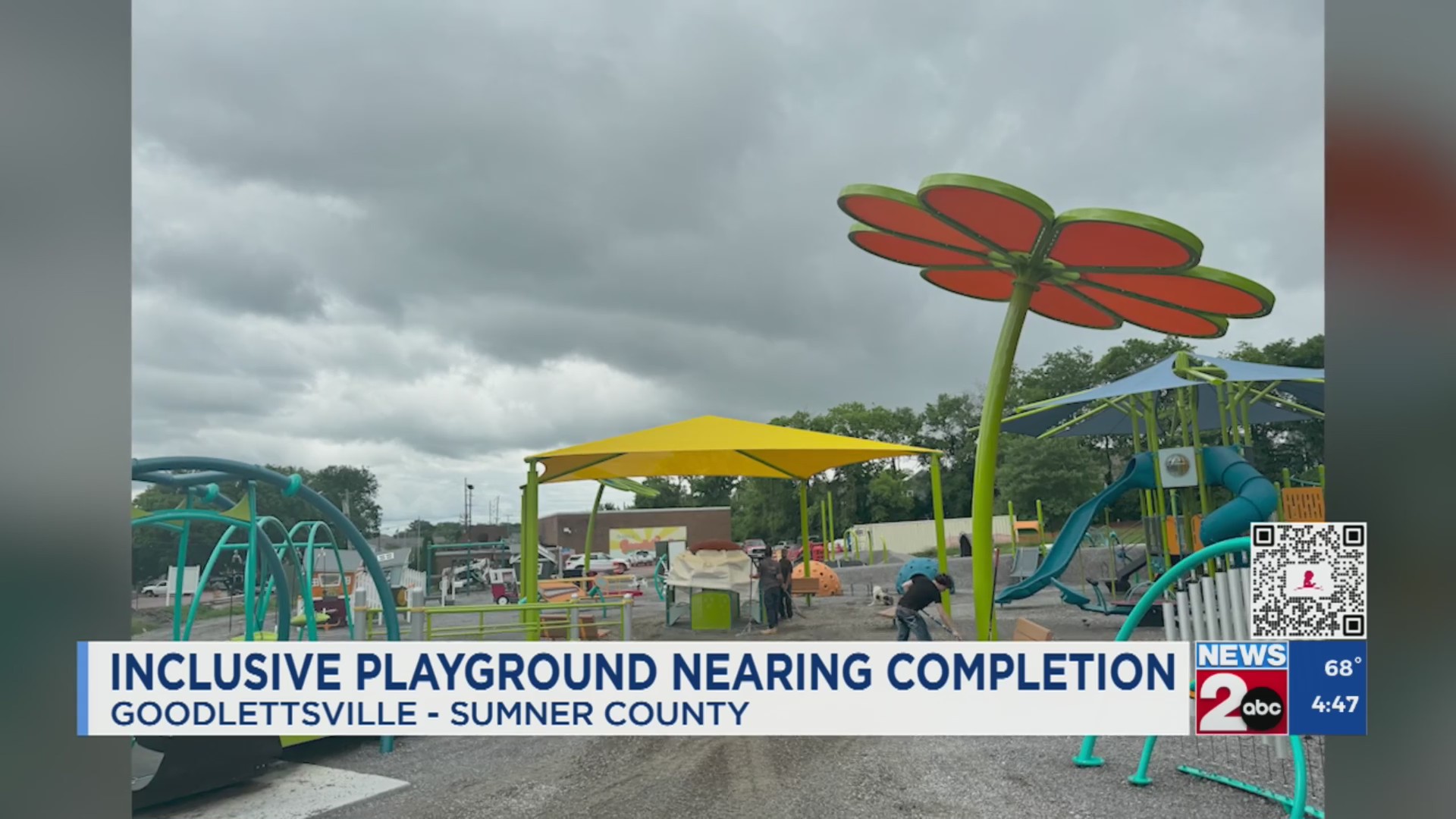 Inclusive playground Rachel’s Garden nearing completion in ...