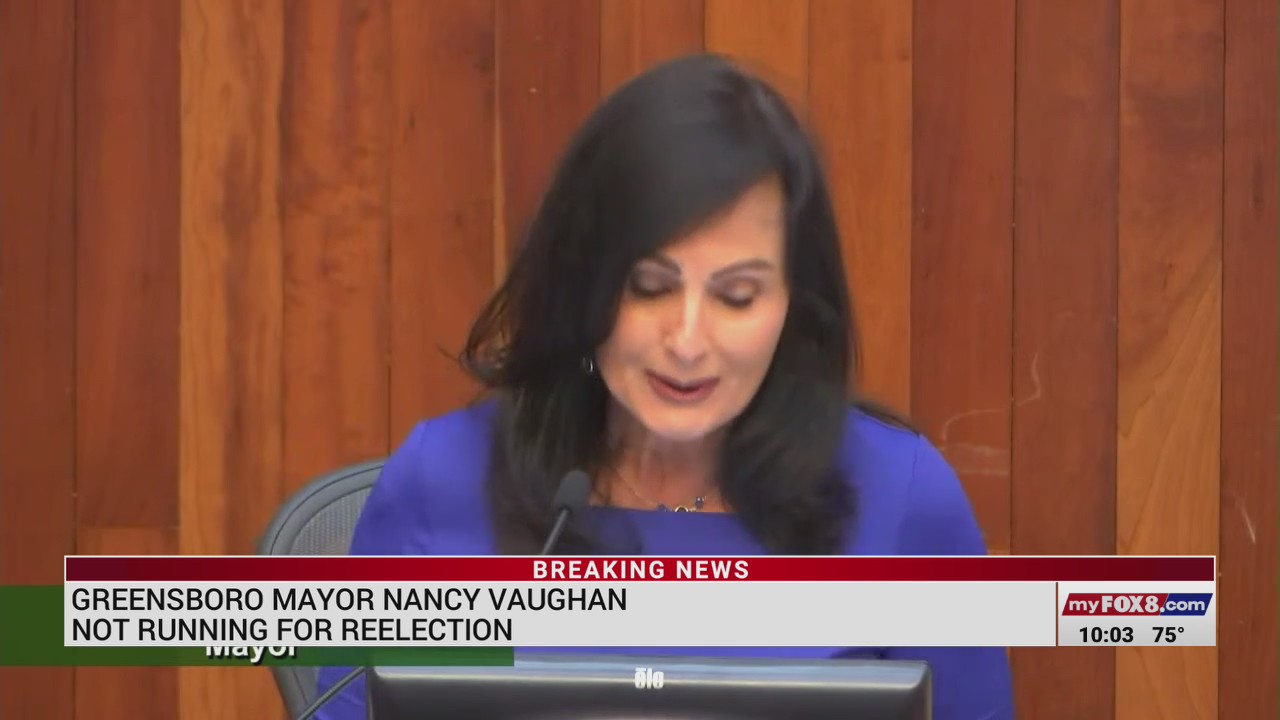 Greensboro Mayor Nancy Vaughan not running for reelection – FOX8 WGHP
