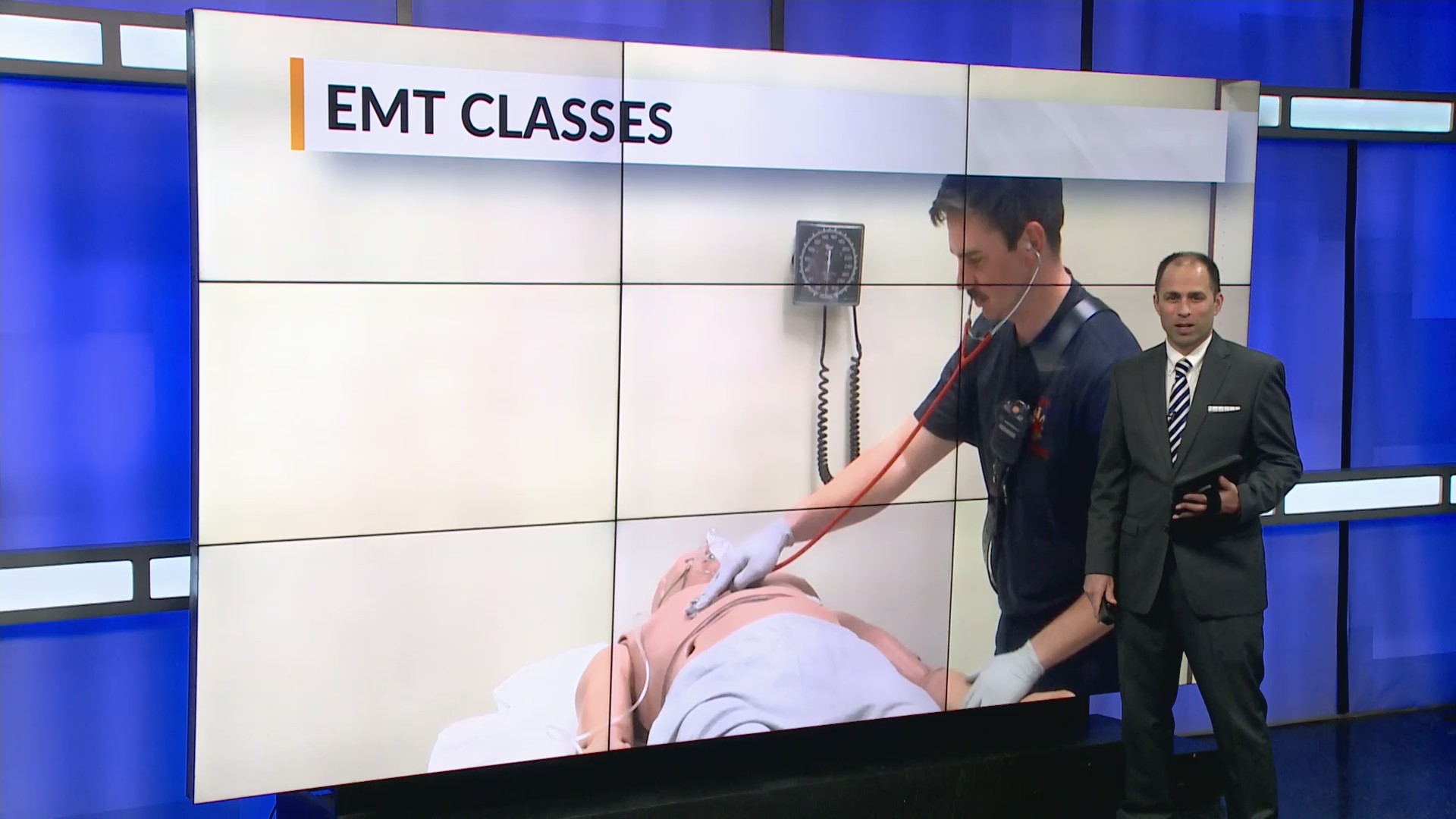 Students learning how to apply EMT skills in real-life – KX NEWS