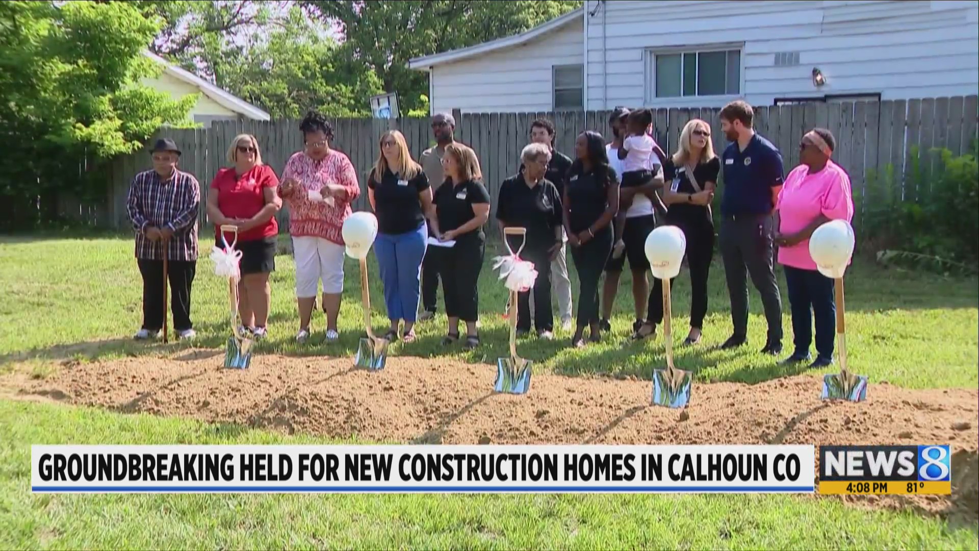 Calhoun County Land Break breaks ground on new homes – WOODTV.com