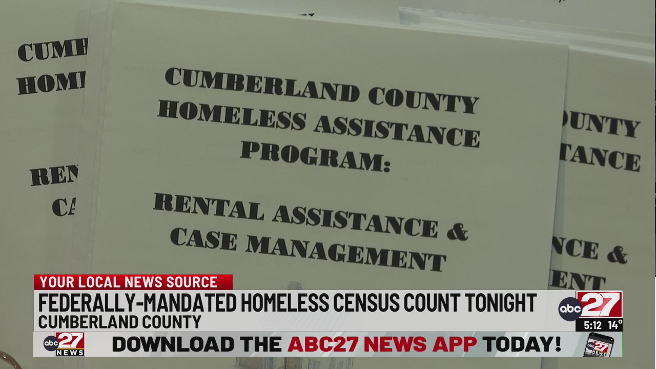 Annual Homeless Census in Cumberland County – ABC27