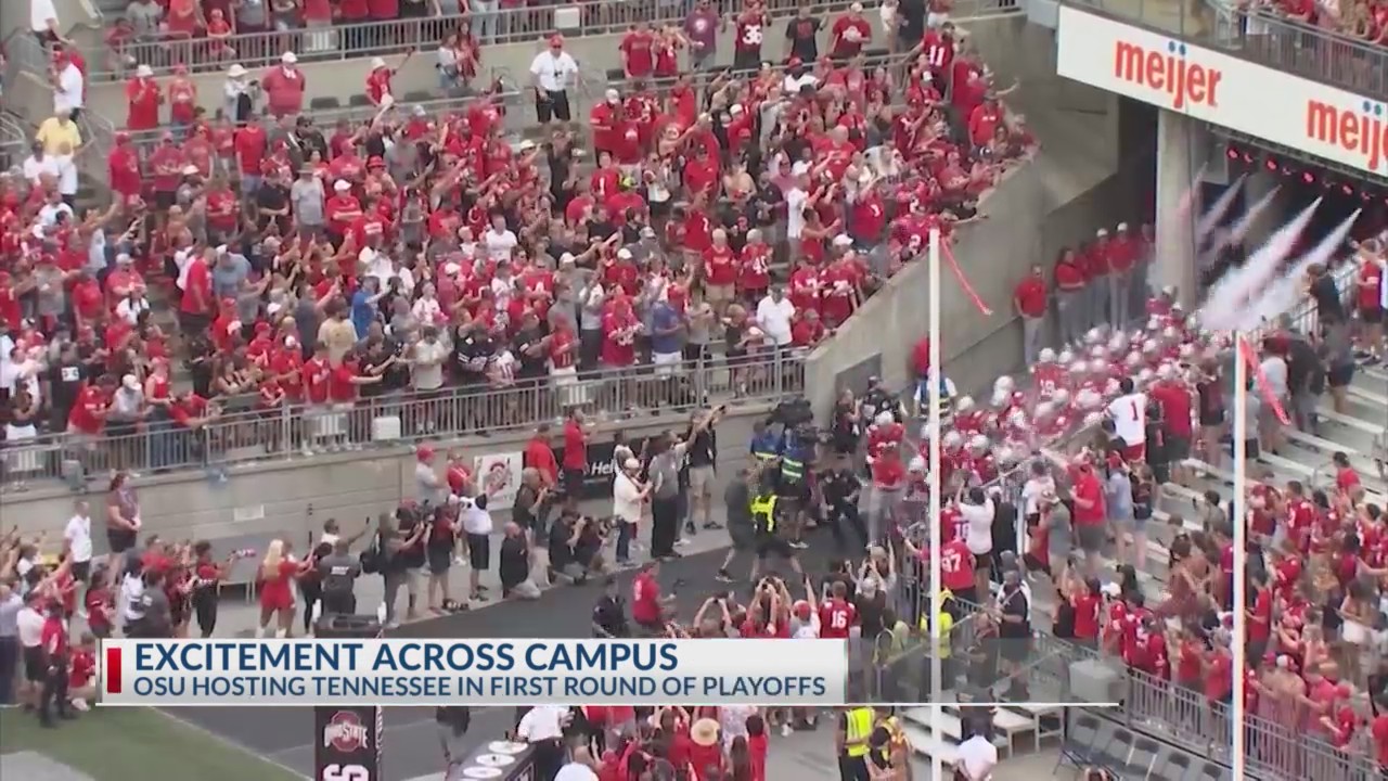 Excitement builds for Ohio State football playoff game – NBC4 WCMH-TV