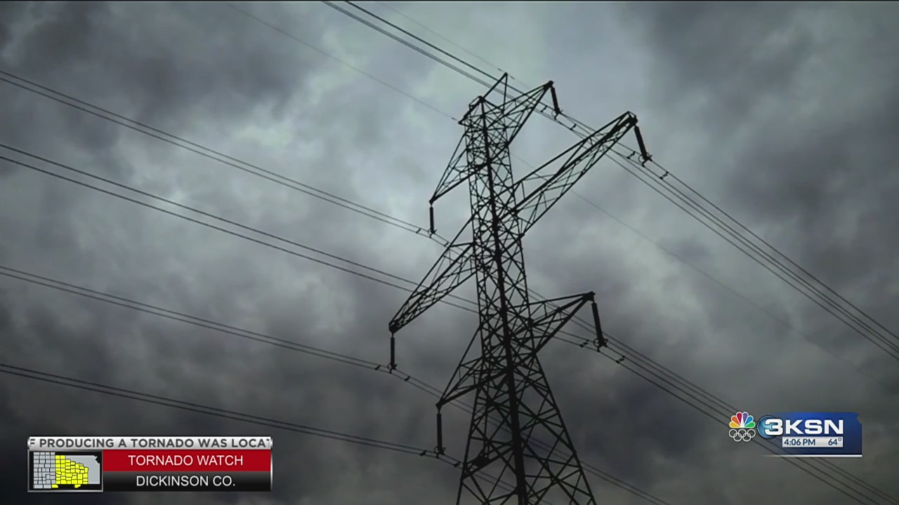 Evergy warns of downed powerline dangers – KSN-TV