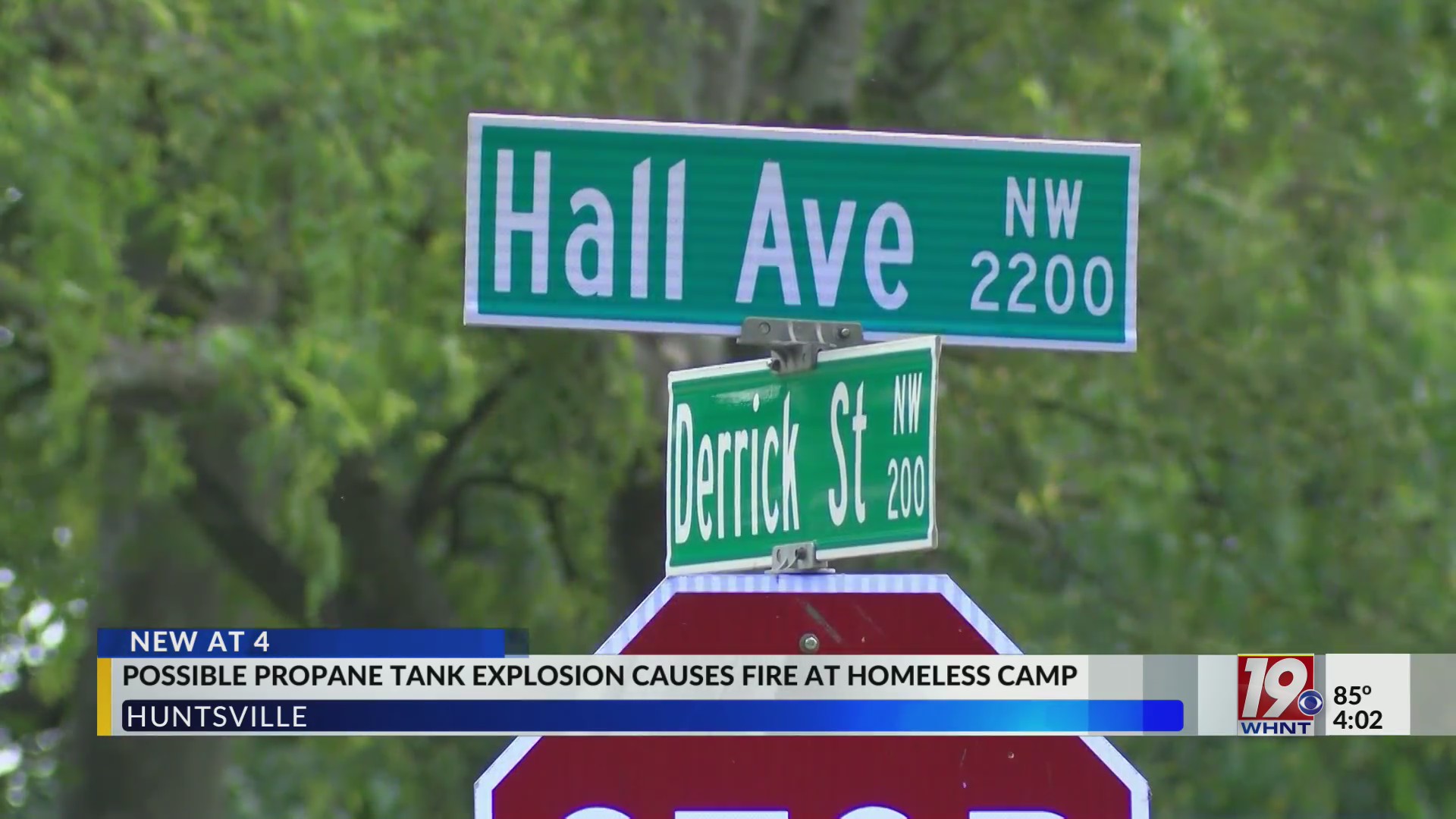Possible Propane Tank Explosion Causes Fore At Homeless Camp ...