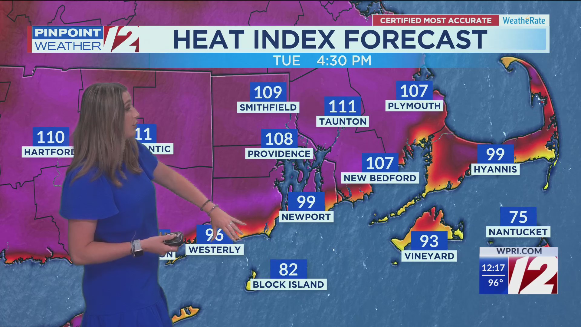 WPRI 12 Weather Forecast 6/24/25 – WPRI.com