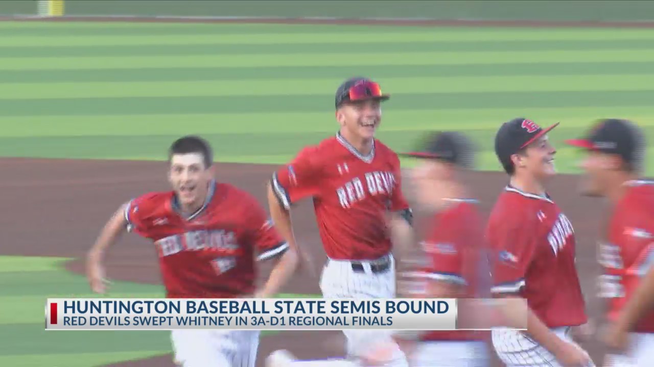Huntington Baseball sweeps Whitney in regional finals to advance to 3A ...
