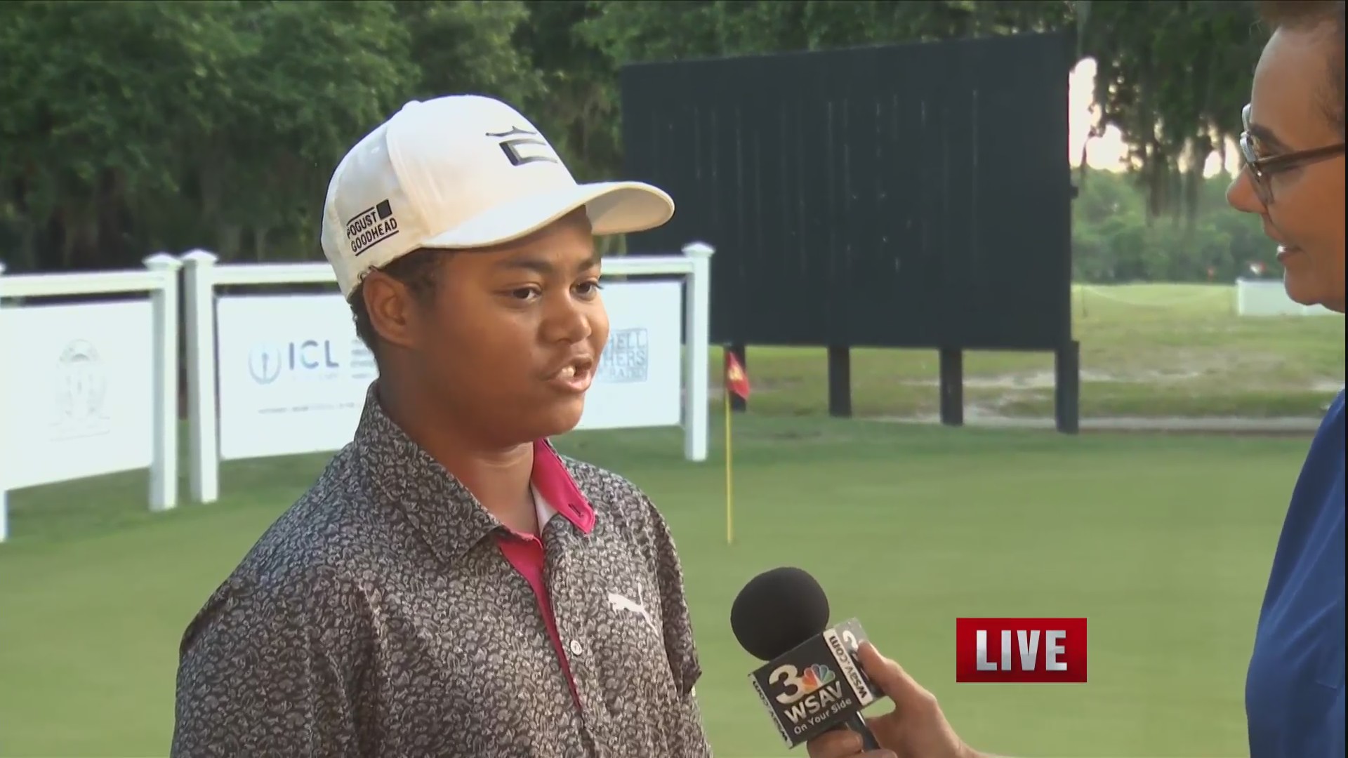 Xeve Perez competes in AJGA – WSAV-TV