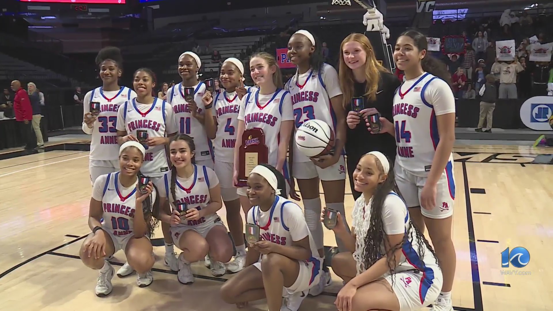 Princess Anne girls win 15th state title – WAVY.com
