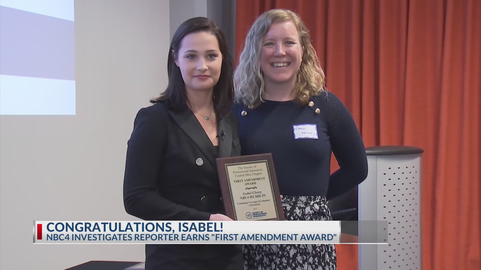 NBC4’s Isabel Cleary honored for Columbus cyberattack reports – NBC4 ...