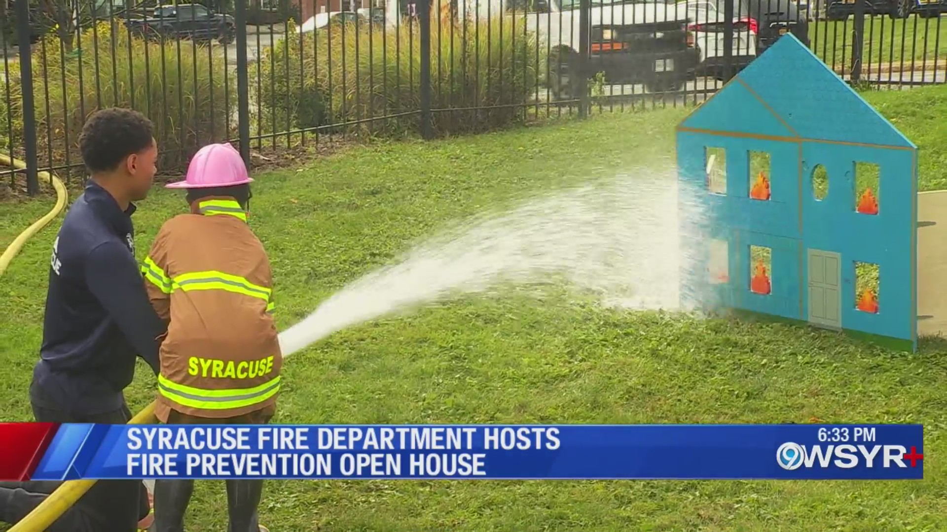 Syracuse Fire Department hosts fire prevention open house – WSYR