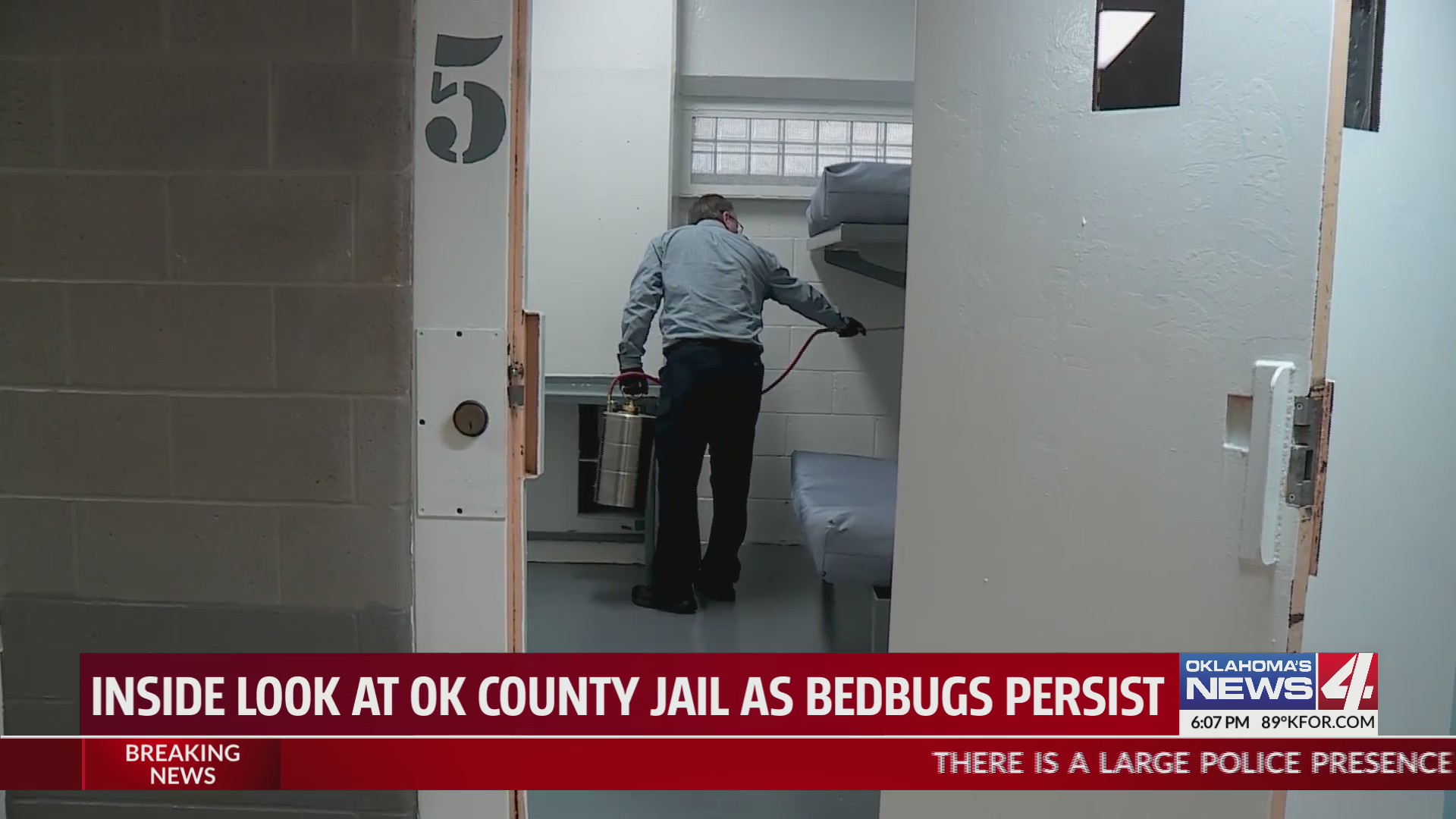 Inside look at OK County Jail as bedbugs persist – KFOR.com Oklahoma City