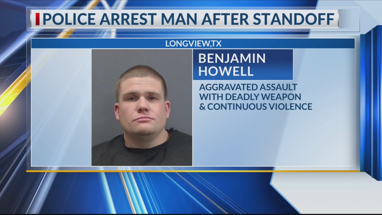 Longview PD arrests man after standoff, domestic violence incident ...