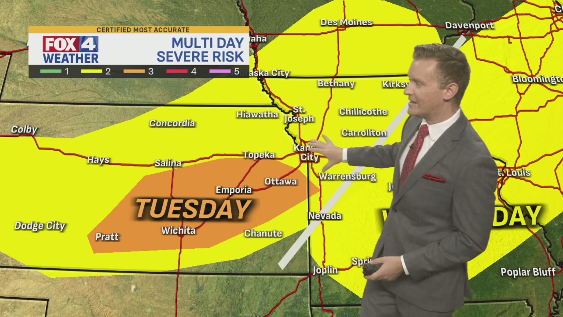 Sunday night forecast – FOX 4 Kansas City WDAF-TV | News, Weather, Sports