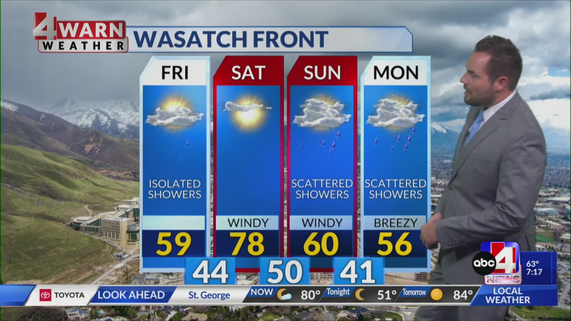 Spring weather moves through the state – ABC4 Utah