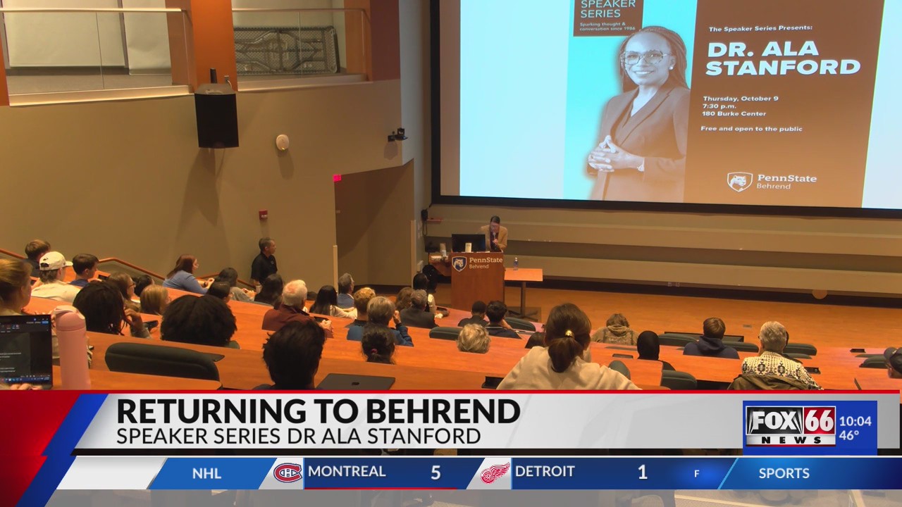 Dr. Ala Stanford returns to Penn State Behrend for speaker series ...