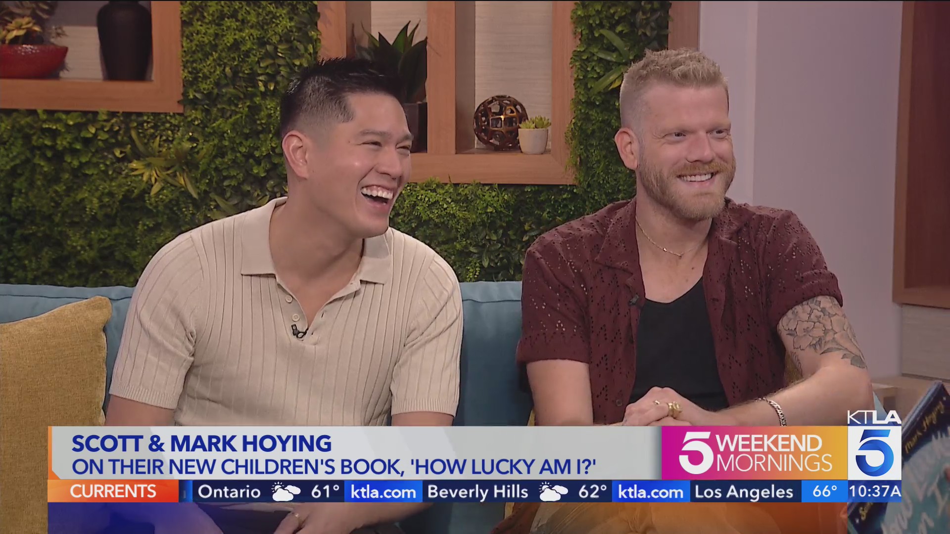 Scott & Mark Hoying Share New Children’s Book – KTLA