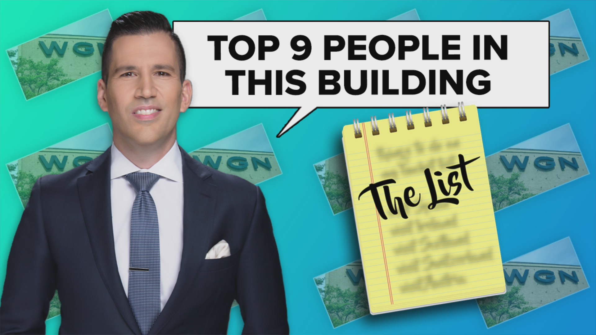 The List: Top 9 people in the WGN building, according to Pat – WGN-TV