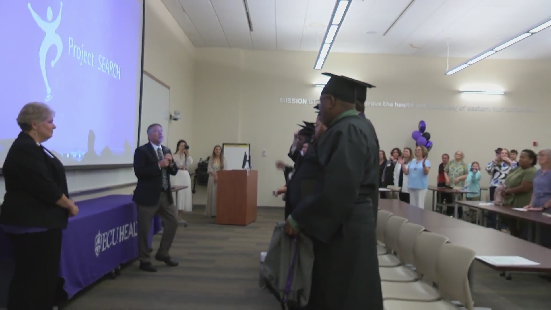 Project SEARCH students celebrate graduation during ceremony – WNCT