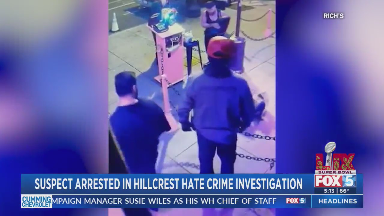 Suspect arrested in Hillcrest hate crime investigation – FOX 5 San Diego & KUSI News