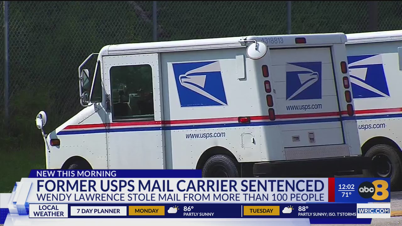 Former Richmond USPS postal carrier heading to federal prison for ...