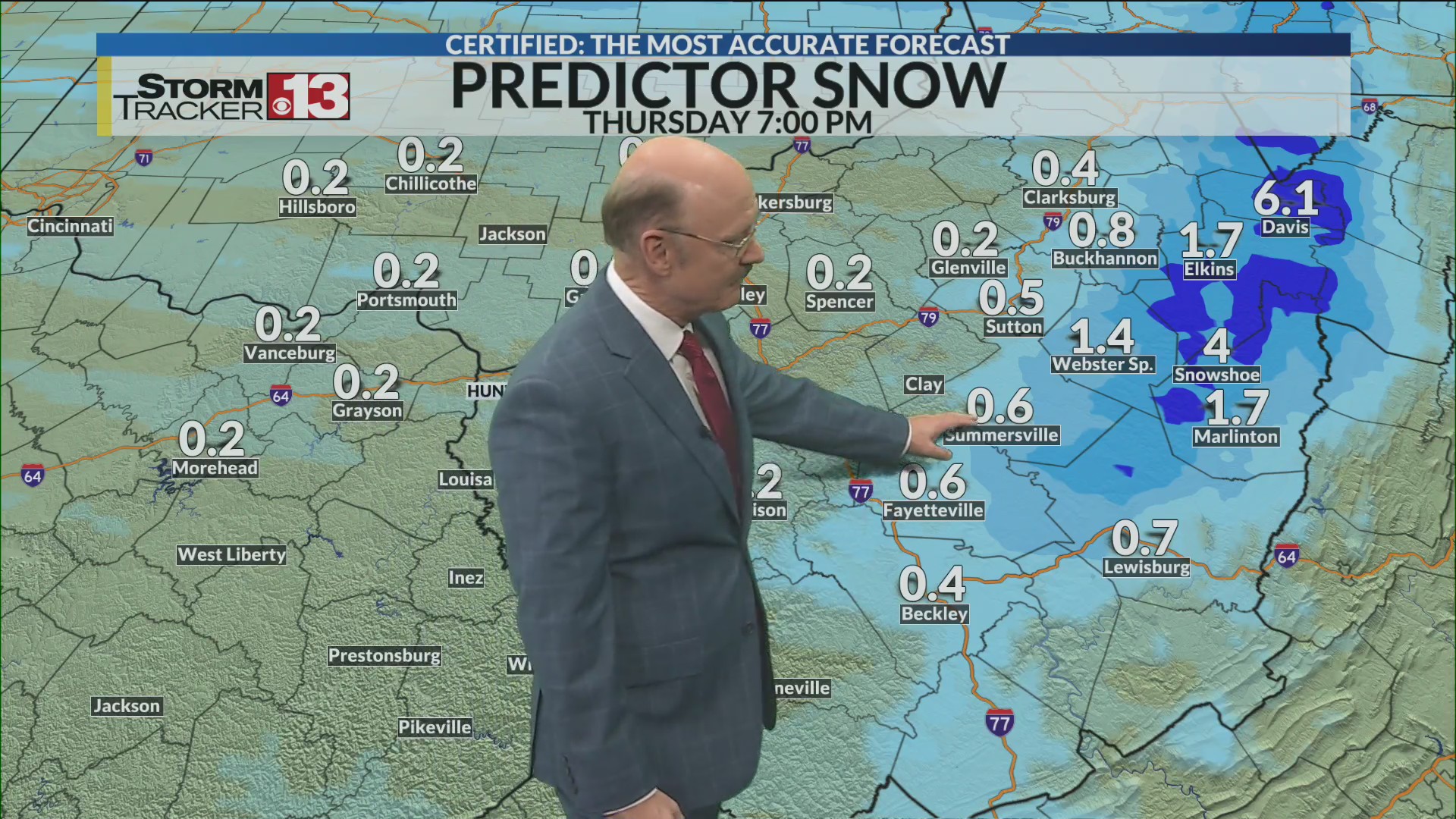 Winter storm watches for the WV Mountains – WOWK 13 News