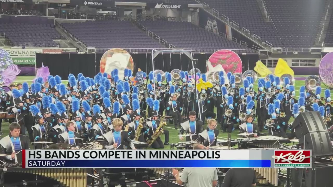 Local marching bands place high in MN competition – KELOLAND.com