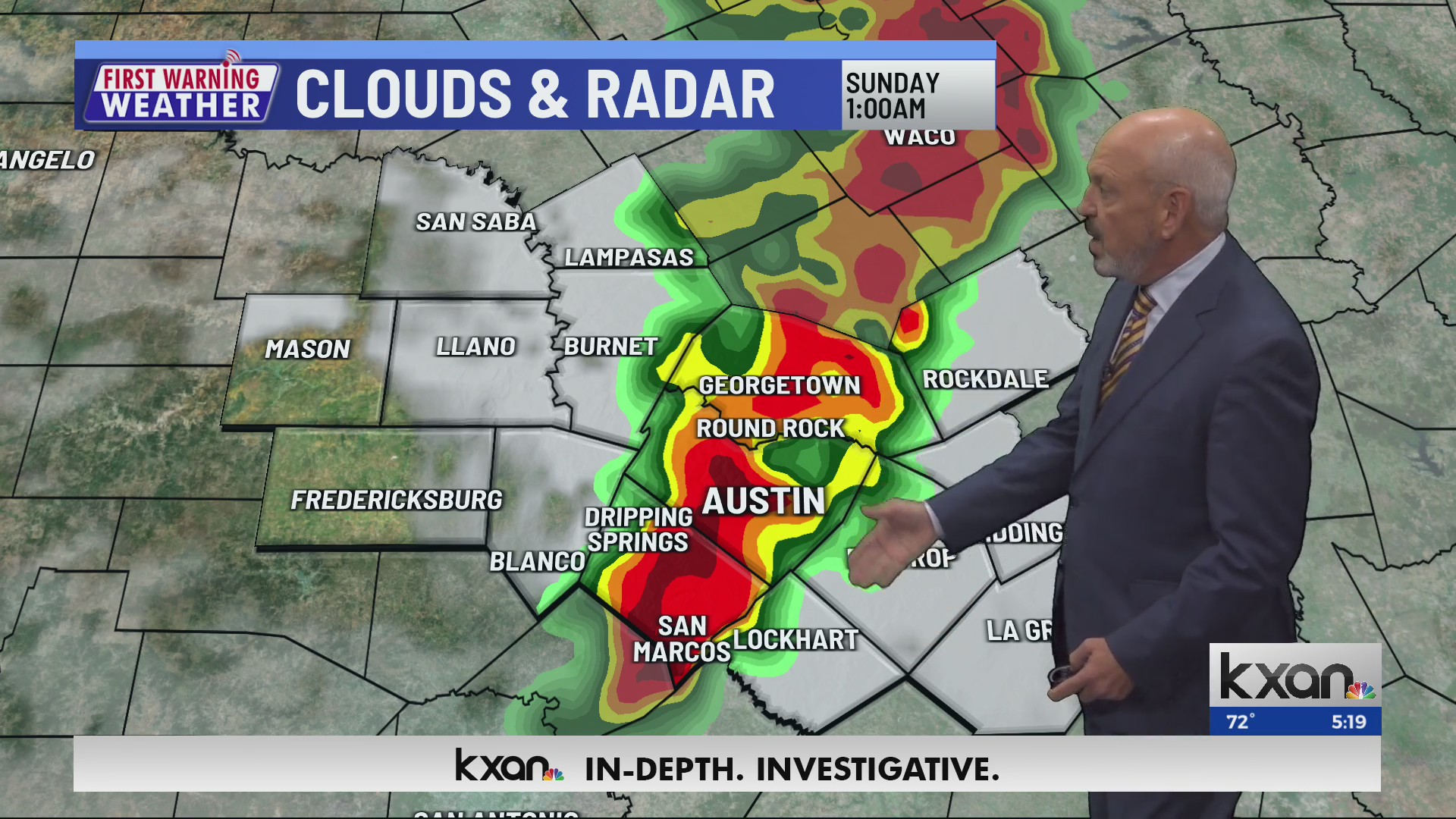 First Warning Weather with Jim Spencer – KXAN Austin