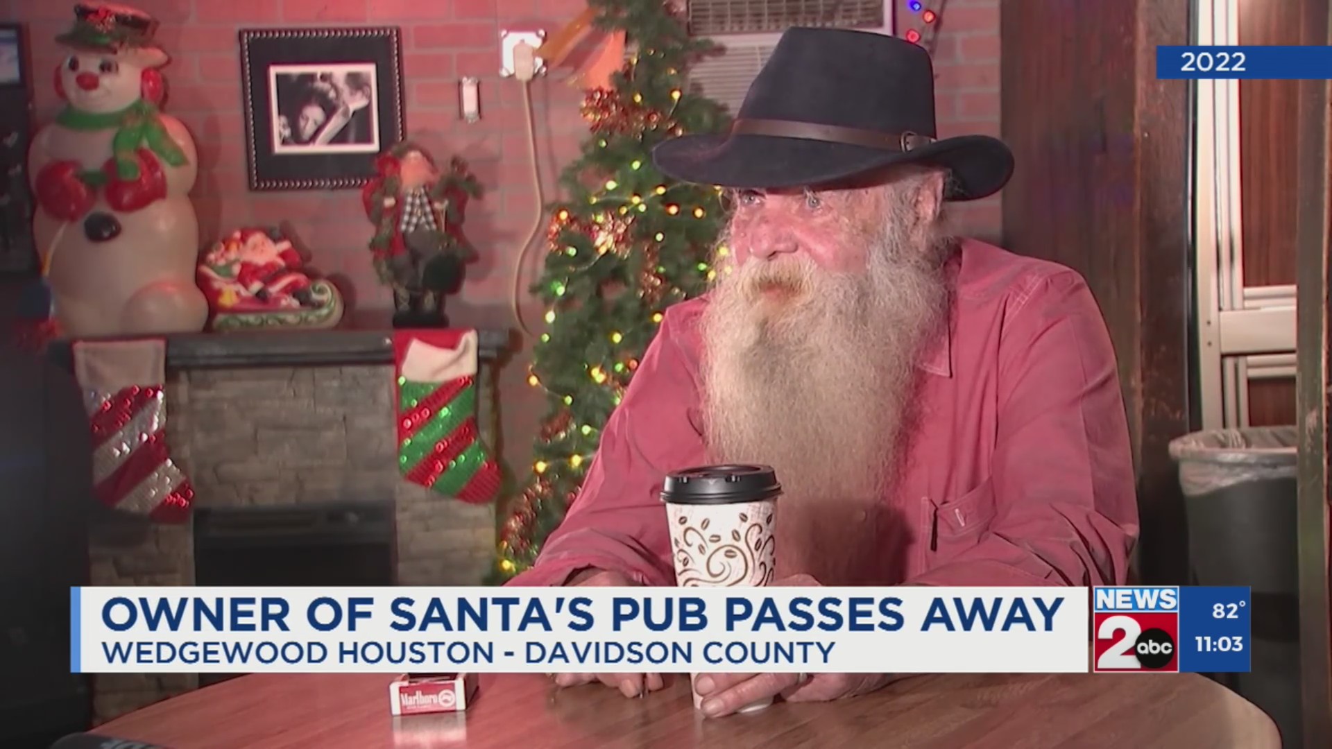 Denzel Irwin, owner of Santa’s Pub, has died – WKRN News 2