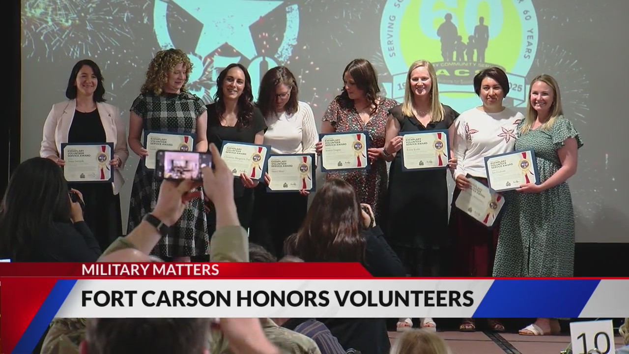 Fort Carson honors volunteers at annual award ceremony – FOX21 News ...