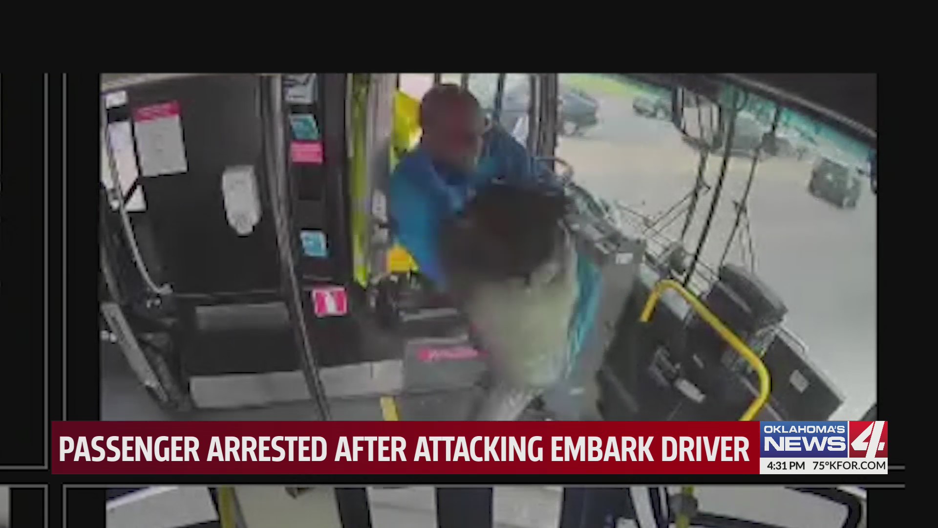 Passenger arrested after attacking EMBARK driver – KFOR.com Oklahoma City