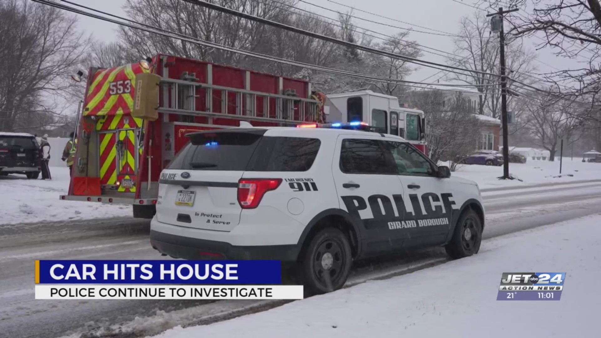 Car hits house during Sunday morning accident in Fairview Twp. – WJET ...