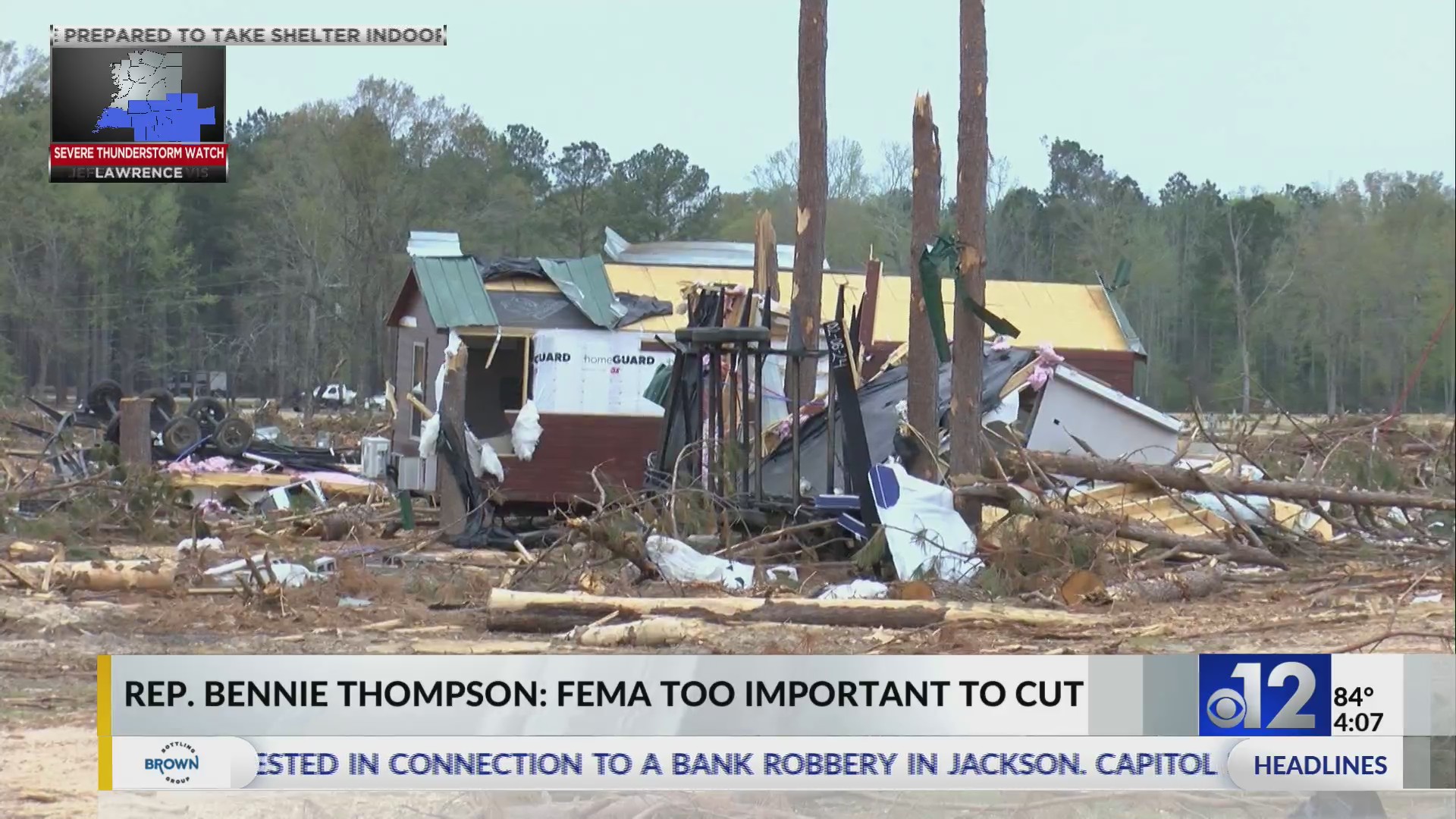 Thompson: FEMA is too important to cut – WJTV