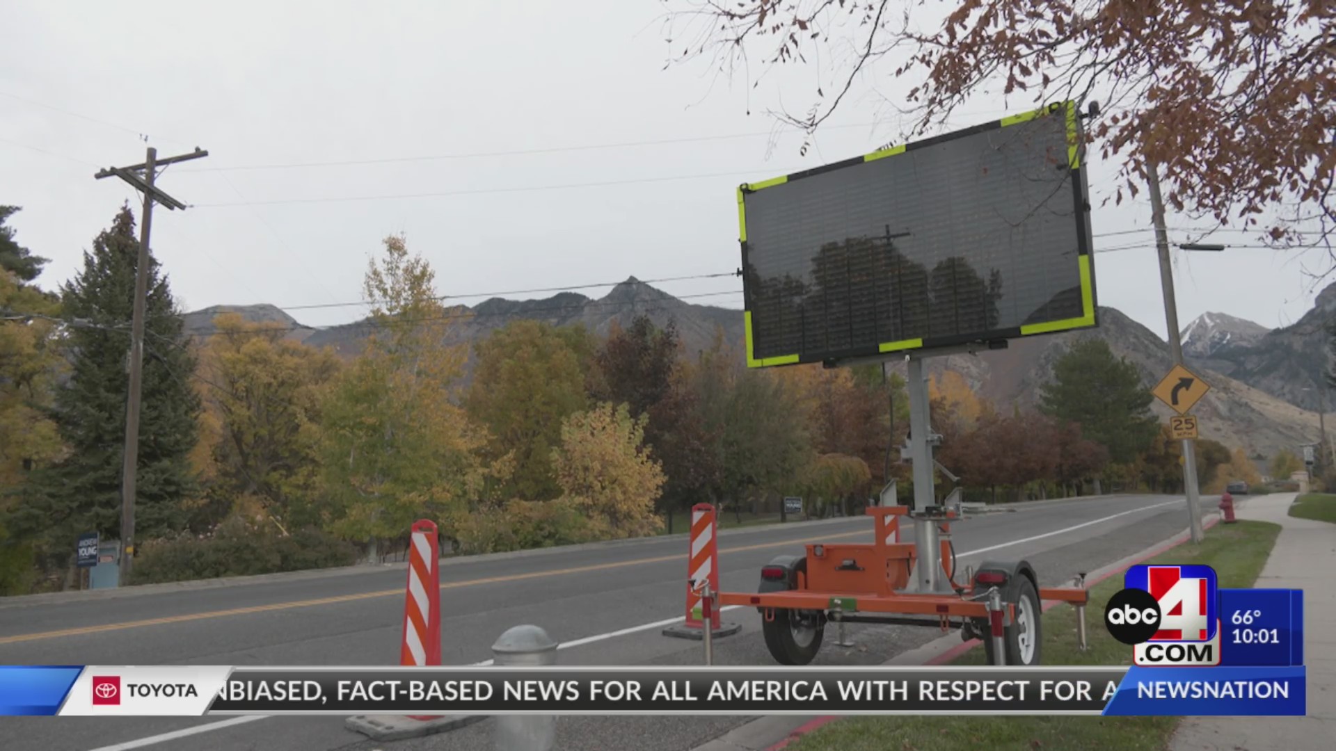 Construction sign displays vulgar racial slur in Alpine, investigation ...