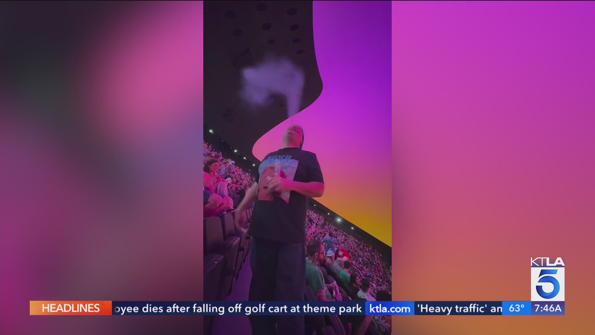 Man known as ‘Acid Farts’ banned, then unbanned from Las Vegas Sphere ...