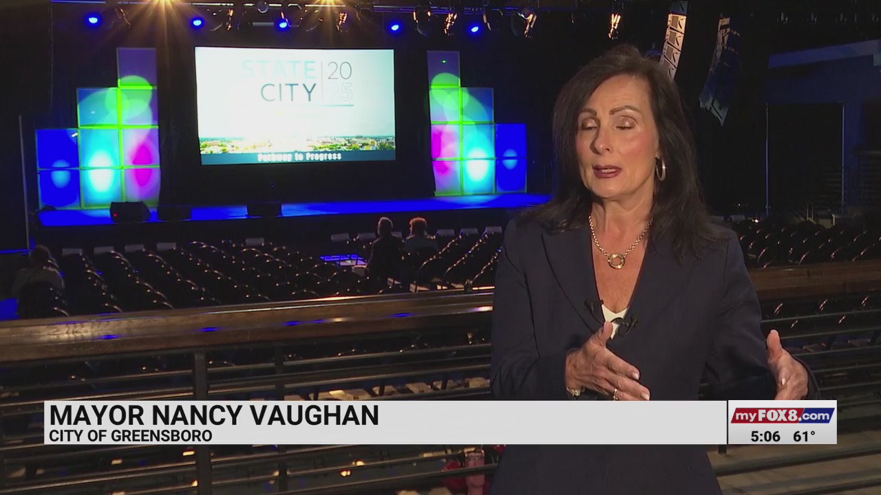 Greensboro mayor focuses on growing city – FOX8 WGHP