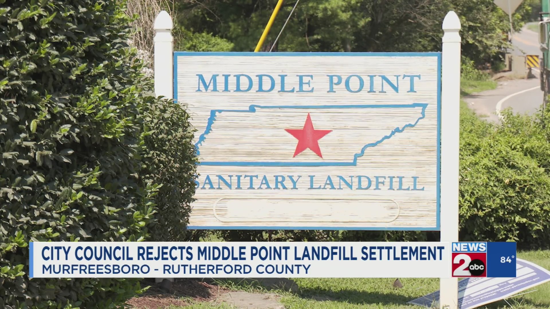 Murfreesboro City Council rejects Middle Point Landfill settlement ...