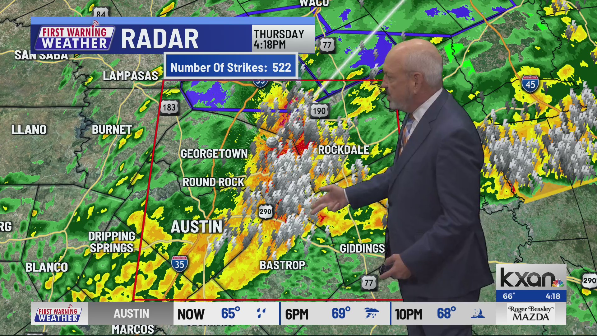 First Warning Weather with Jim Spencer – KXAN Austin