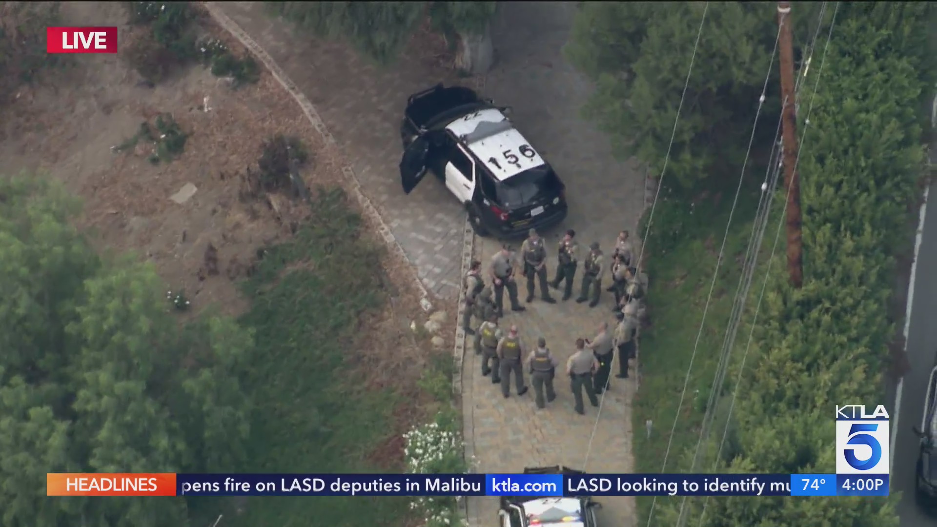 Man arrested after allegedly opening fire on LASD deputies in Malibu – KTLA