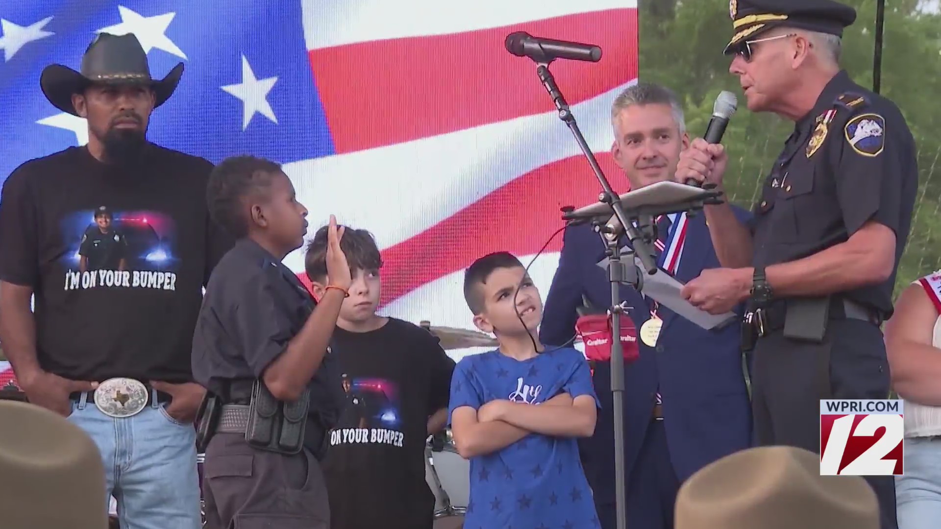 DJ Daniel sworn in as honorary police officer in Bristol – WPRI.com