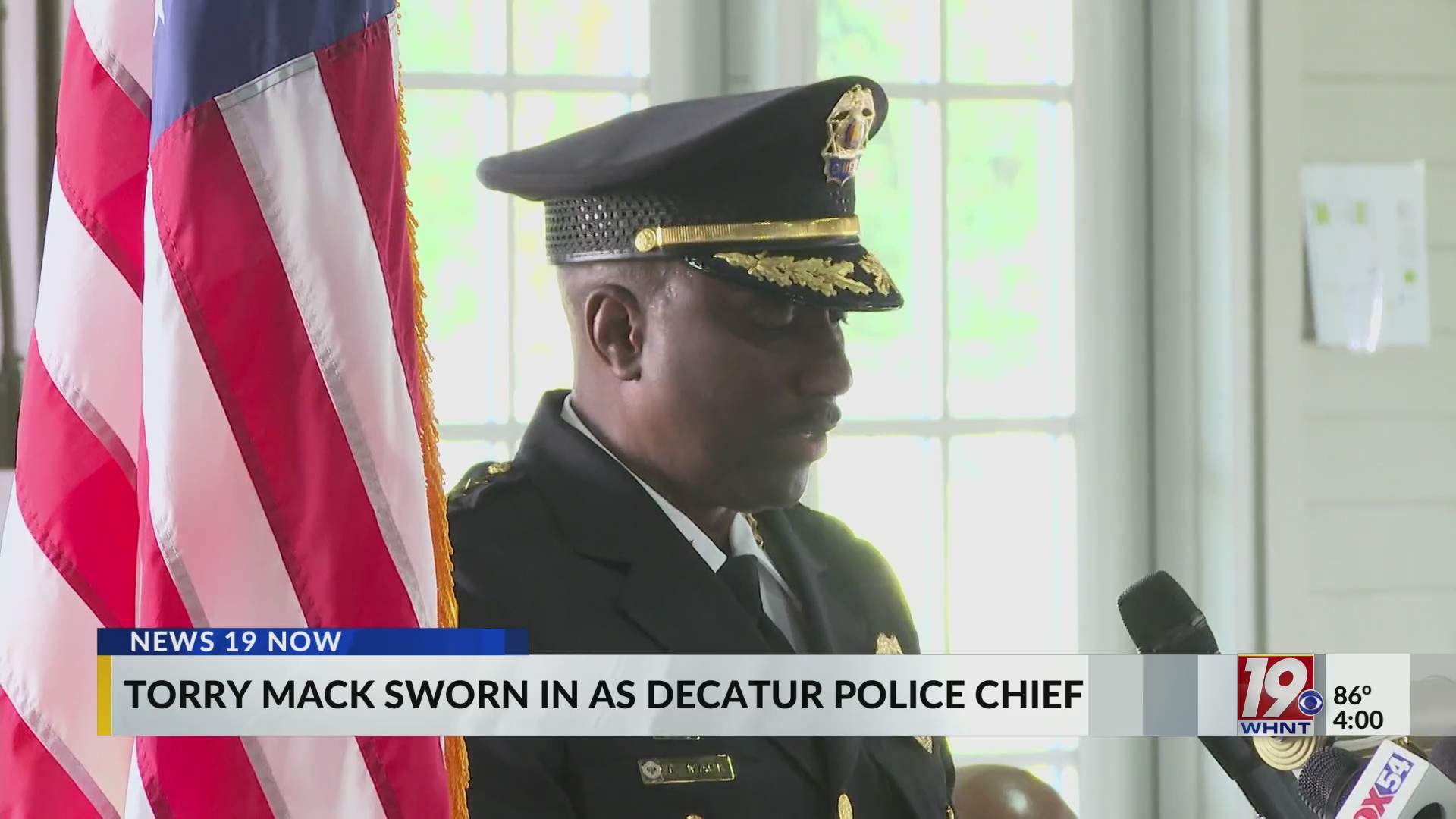 Torry Mack Sworn In As Decatur Police Chief | June 2, 2025 | News 19 at ...
