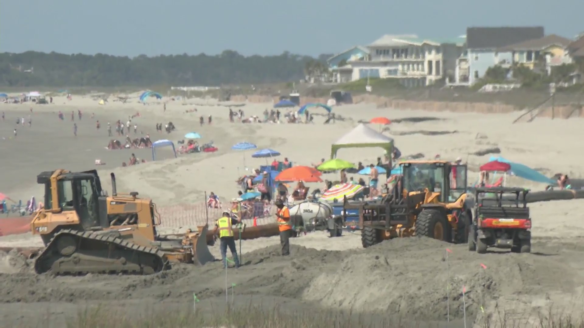 Folly Beach renourishment project underway – WCBD News 2