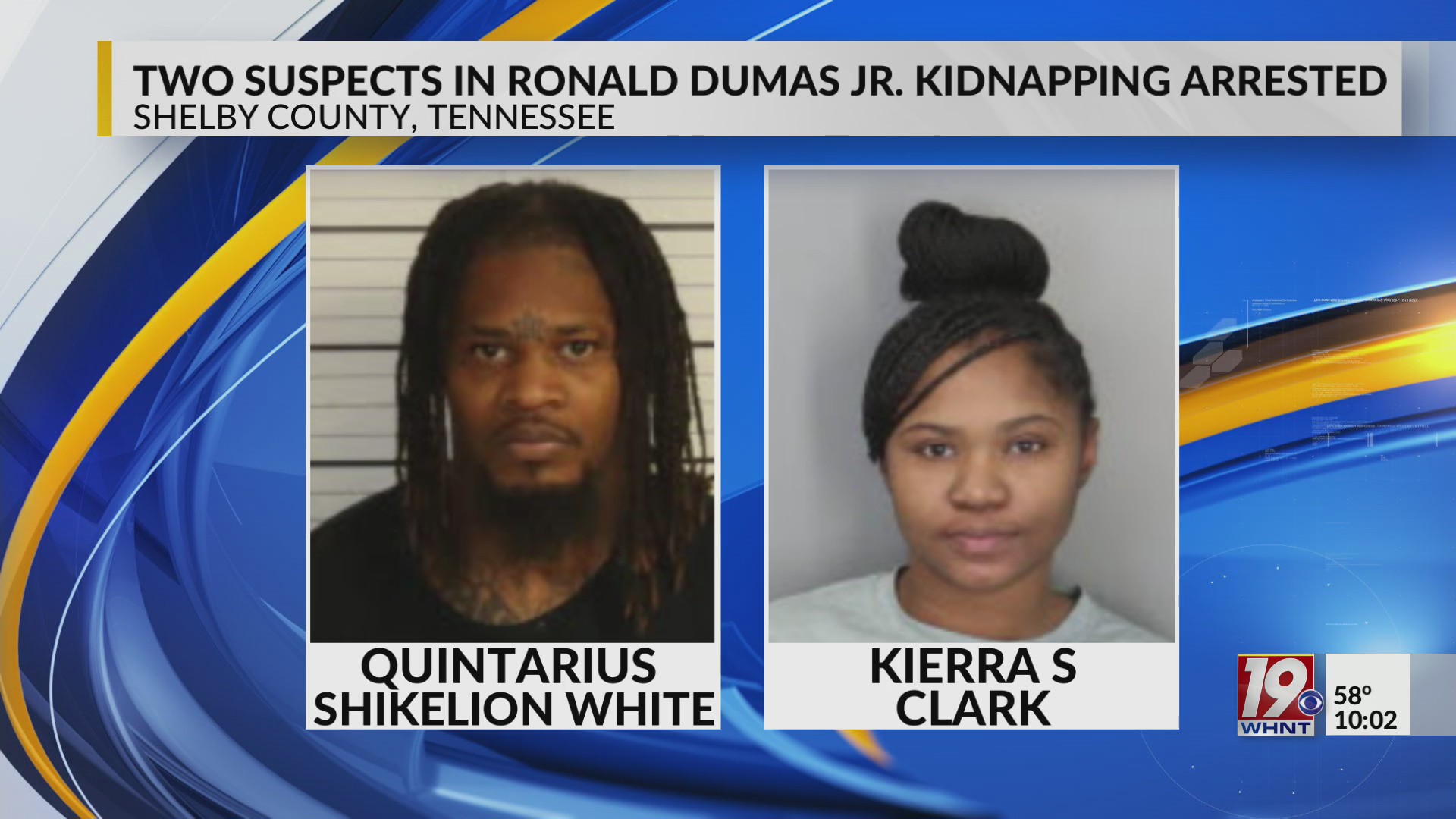 Two Suspects in Ronald Dumas Jr. Kidnapping Arrested | April 9, 2025 ...