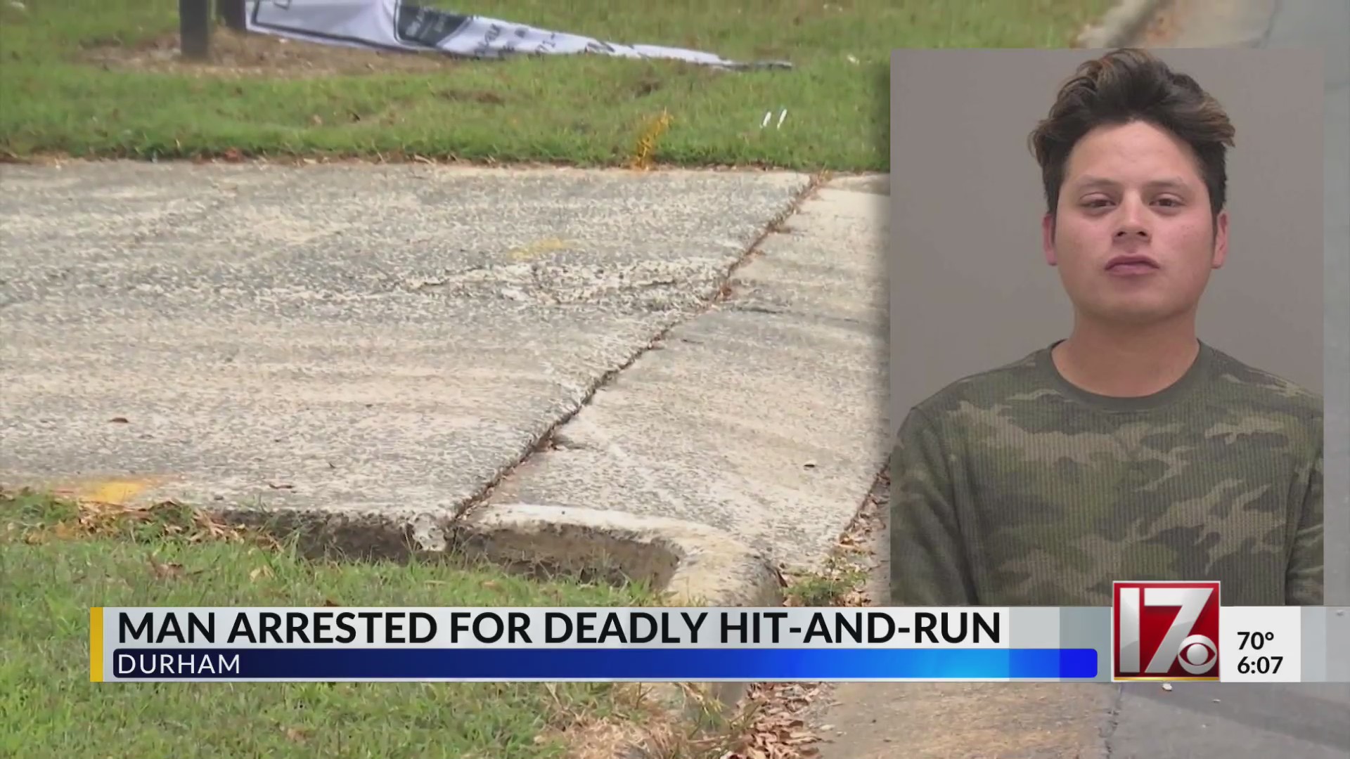 Man arrested in deadly hit-and-run in Durham – CBS17.com