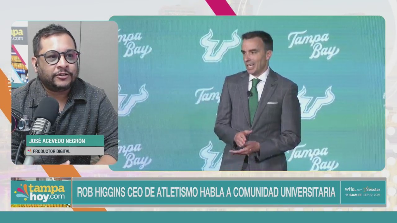USF presenta a su nuevo CEO de atletismo Rob Higgins – WFLA