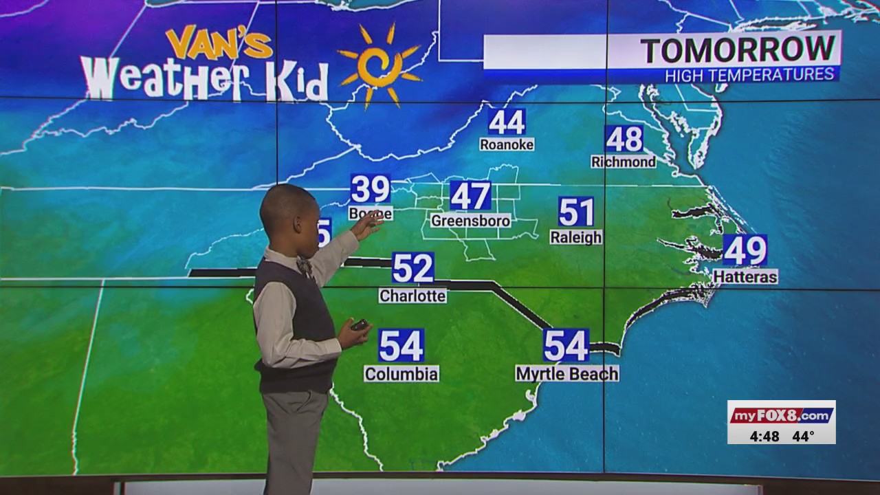 Van’s Weather Kid: Francisco Iloghalu – FOX8 WGHP