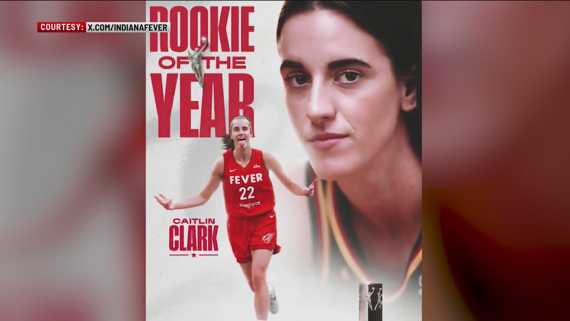 Indiana Fever star Caitlin Clark a near-unanimous choice as WNBA’s Rookie of the Year – who13.com